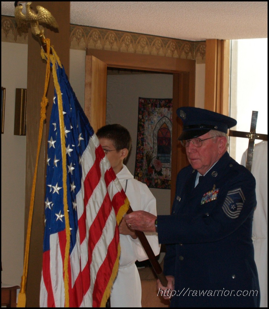 GlennJ & flag | Rheumatoid Arthritis Warrior