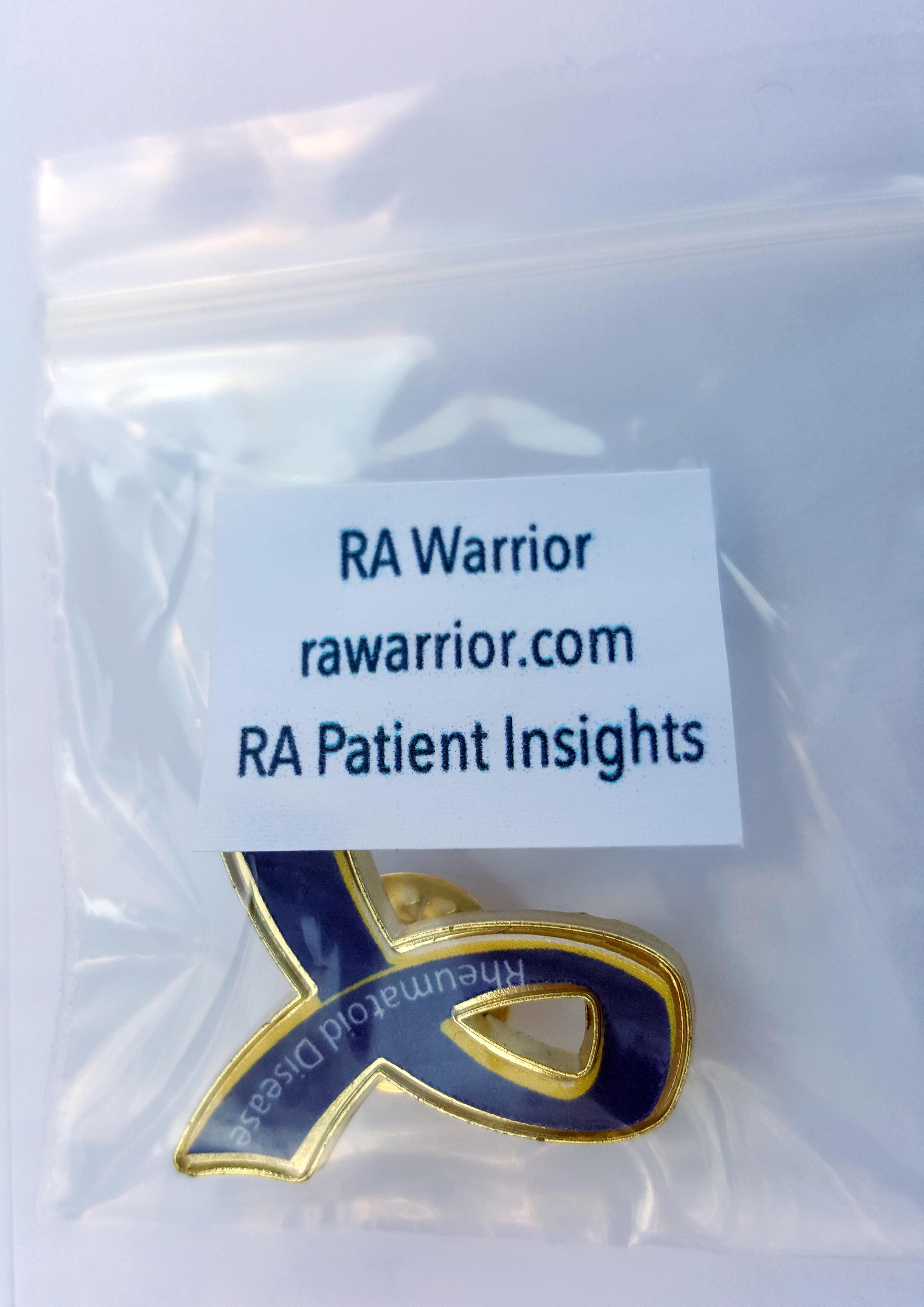 pin in package | Rheumatoid Arthritis Warrior
